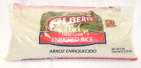 Alberto - Long Grain Enriched Rice 5 lbs – Eurysmarket