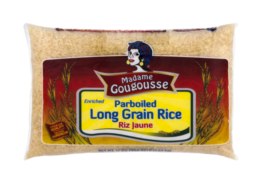 Madame Gougousse Parboiled Long Grain Rice 10 lb – Eurysmarket